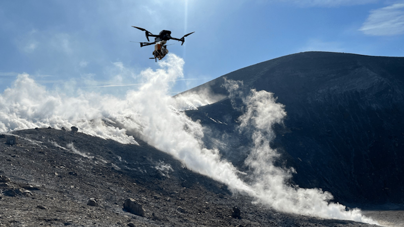 Using Drones To Monitor Volcanoes Allows Researchers To Analyze ...