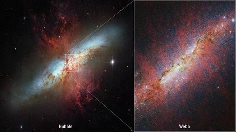 NASA’s Webb Probes An Extreme Starburst Galaxy – Eurasia Review