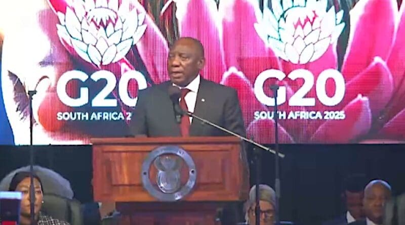 Call For Global Solidarity At G20 Foreign Ministers’ Meeting – Eurasia Review